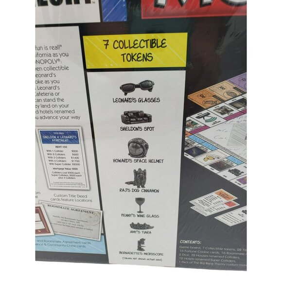 Usaopoly | Games | The Big Bang Theory Monopoly Board Game Usaopoly New ...